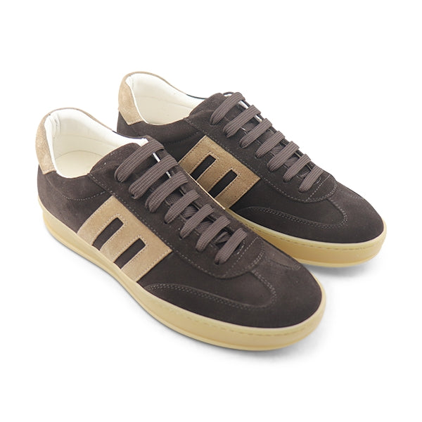 Sneakers testa di moro in camoscio – Otisopse