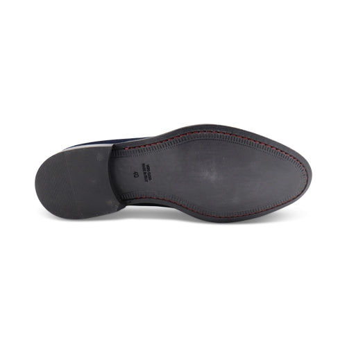 Black suede Slippers for man | Handmade Footwear – Otisopse